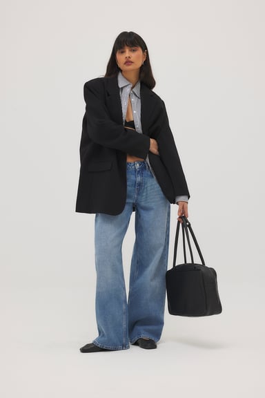 Damenjeans | Low-Waist, Wide, Mom & Flared Jeans | NA-KD