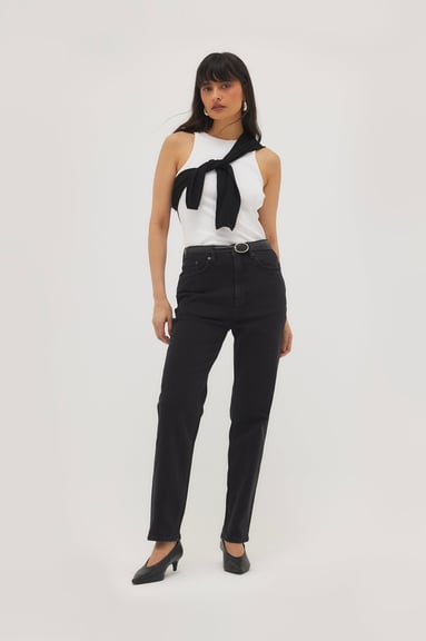 Damenjeans | Low-Waist, Wide, Mom & Flared Jeans | NA-KD