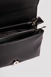 Croc Slim Compartment Bag Black | NA-KD