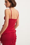 Frill Top Red | NA-KD