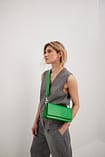 Compartment Crossbody Bag Green | NA-KD
