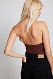 High Neck Keyhole Body Brown | NA-KD