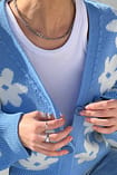 Jacquard Knitted Flower Cardigan Flower | NA-KD