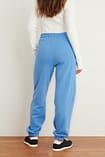 Brushed Drawstring Sweatpants Blue | NA-KD