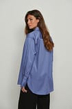 Classic Cotton Shirt Blue | NA-KD