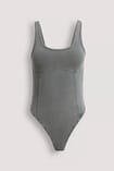 Seam Detail Body Grey | NA-KD
