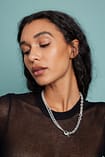 Silver Plated Split Chain Necklace Silver | NA-KD