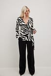 Structure Wrap Top Multicolor | NA-KD
