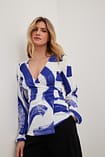 Structure Wrap Top Multicolor | NA-KD