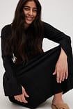 Structured Maxi Dress Black | NA-KD