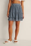 Structured Mini Skirt Flower | NA-KD