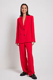 Tailored Regular Blazer Red | NA-KD