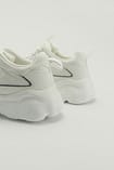 Reflective Detailed Trainers White | NA-KD