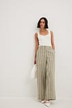 Ribbed Singlet Offwhite | NA-KD