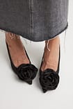 Rose Pointy Toe Pumps Black | NA-KD