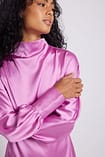 Satin Dress Pink Na Kd