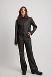 Short PU Jacket Black | NA-KD