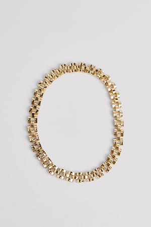 Link Chain Necklace Gold | NA-KD