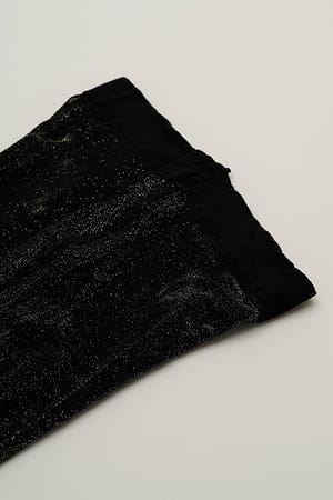 Glittery Tights Black Na Kd