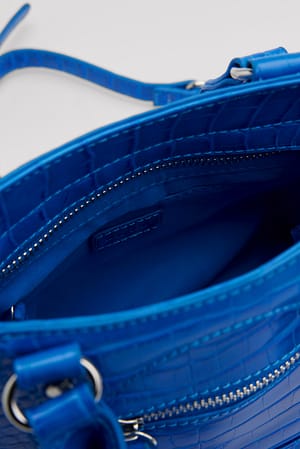 Hardware Detailed Mini Bag Blue | NA-KD