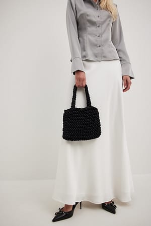 Knotted Handbag Black | NA-KD