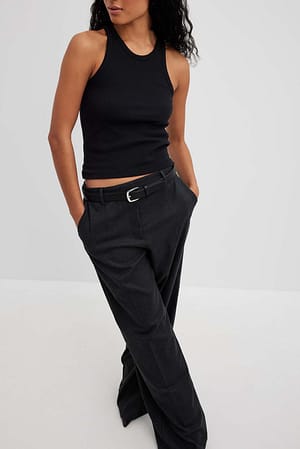 Jersey Tube Maxi Dress Black | NA-KD
