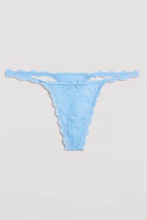 Romantic Lace Panty Blue Na Kd
