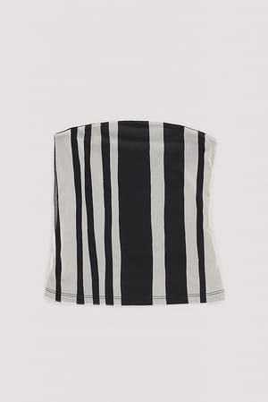 Printed Tube Top Stripe | NA-KD