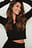 Fine Knitted Squared Neck Cropped Cardigan Black | NA-KD