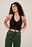 Drawstring Detail Singlet Black | NA-KD