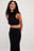 High Neck Structured Top Black | NA-KD