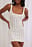 Knitted Detail Mini Dress White | NA-KD