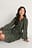 Structured Overlap V-Neck Dress Flower | NA-KD