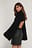 Cut Out Back Knitted Sweater Black | NA-KD
