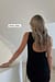 Asymmetric Back Maxi Dress Black | NA-KD