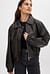 Cropped Bomber Jacket Brown | NA-KD