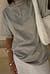 Round Neck Oversized Tee Grey | NA-KD