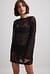 Embroidered Mini Dress Black | NA-KD