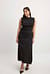 Knitted Midi Dress Black | NA-KD