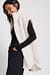 Long Zipped Teddy Vest Offwhite | NA-KD