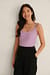 Squared Neck Singlet Purple | NA-KD