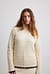 Round Neck Knitted Sweater Beige | NA-KD