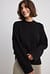 Round Neck Knitted Sweater Black | NA-KD