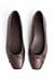 Squared Toe Ballerinas Brown | NA-KD
