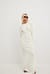 Structured Drawstrings Maxi Dress White | NA-KD