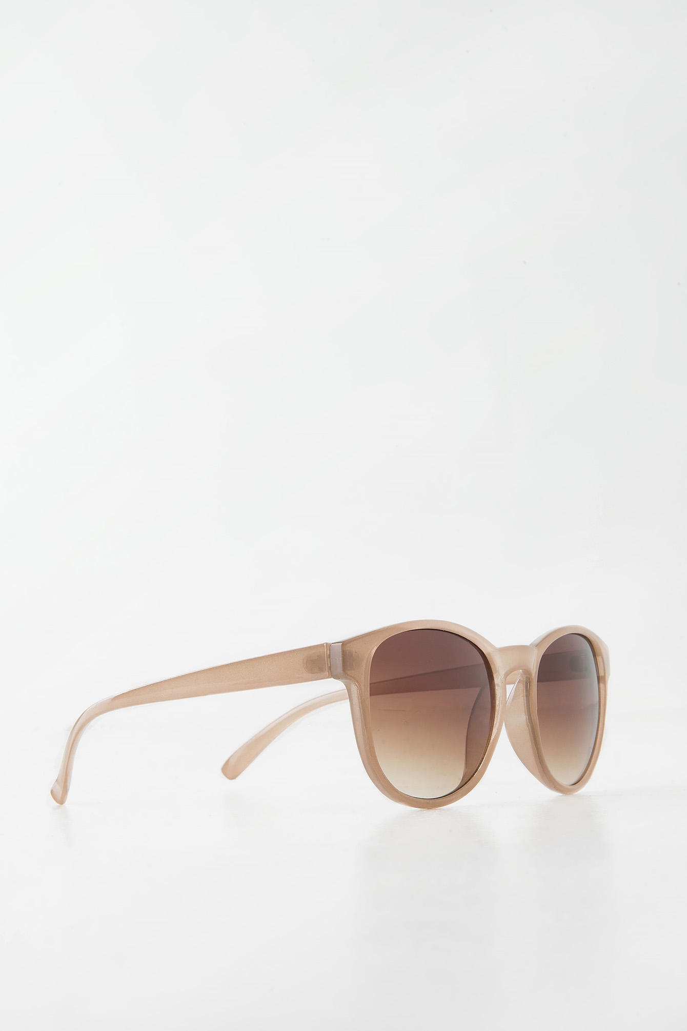 Cream Sunglasses Beige | na-kd.com
