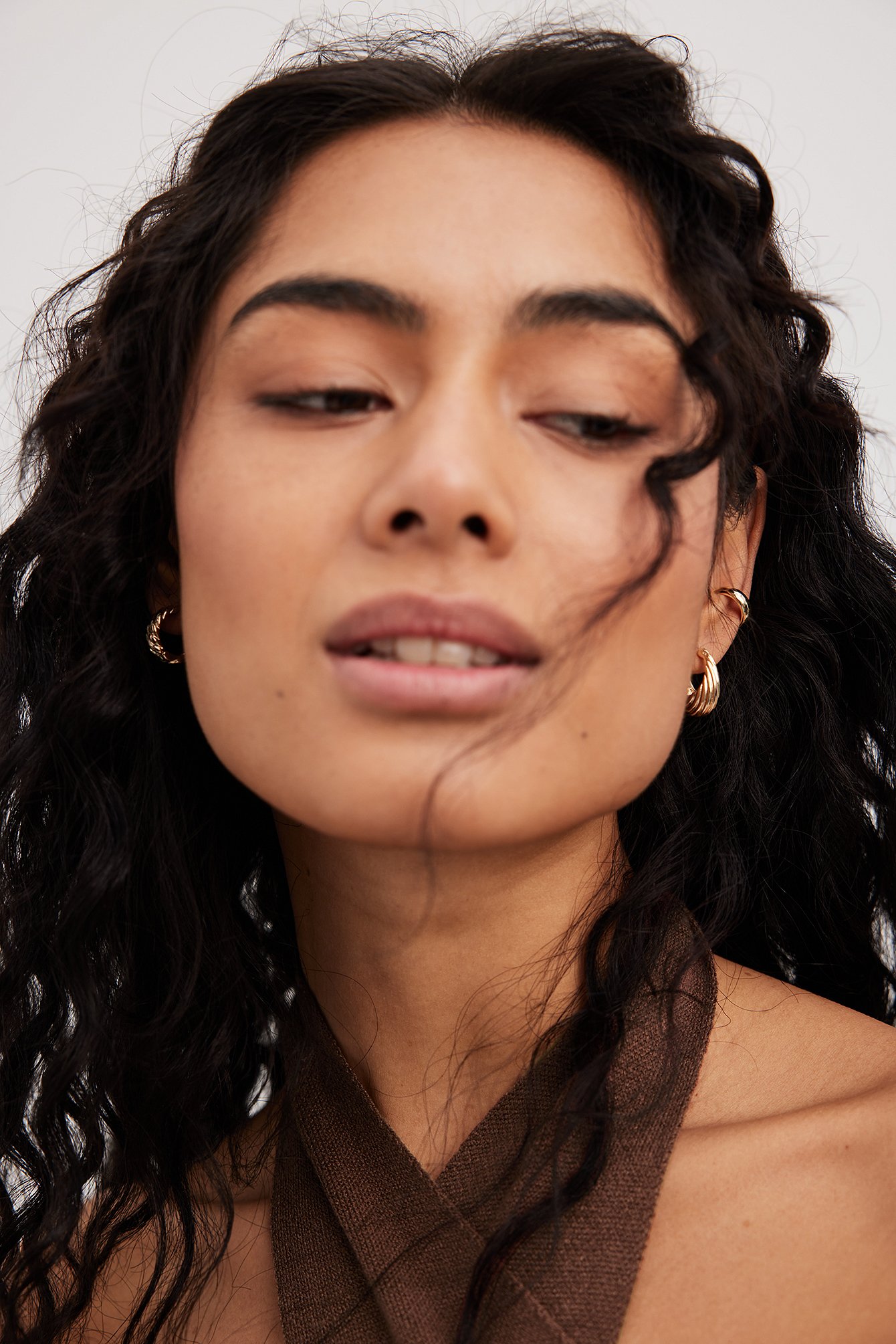 3-pack Small Hoops Gold | NA-KD