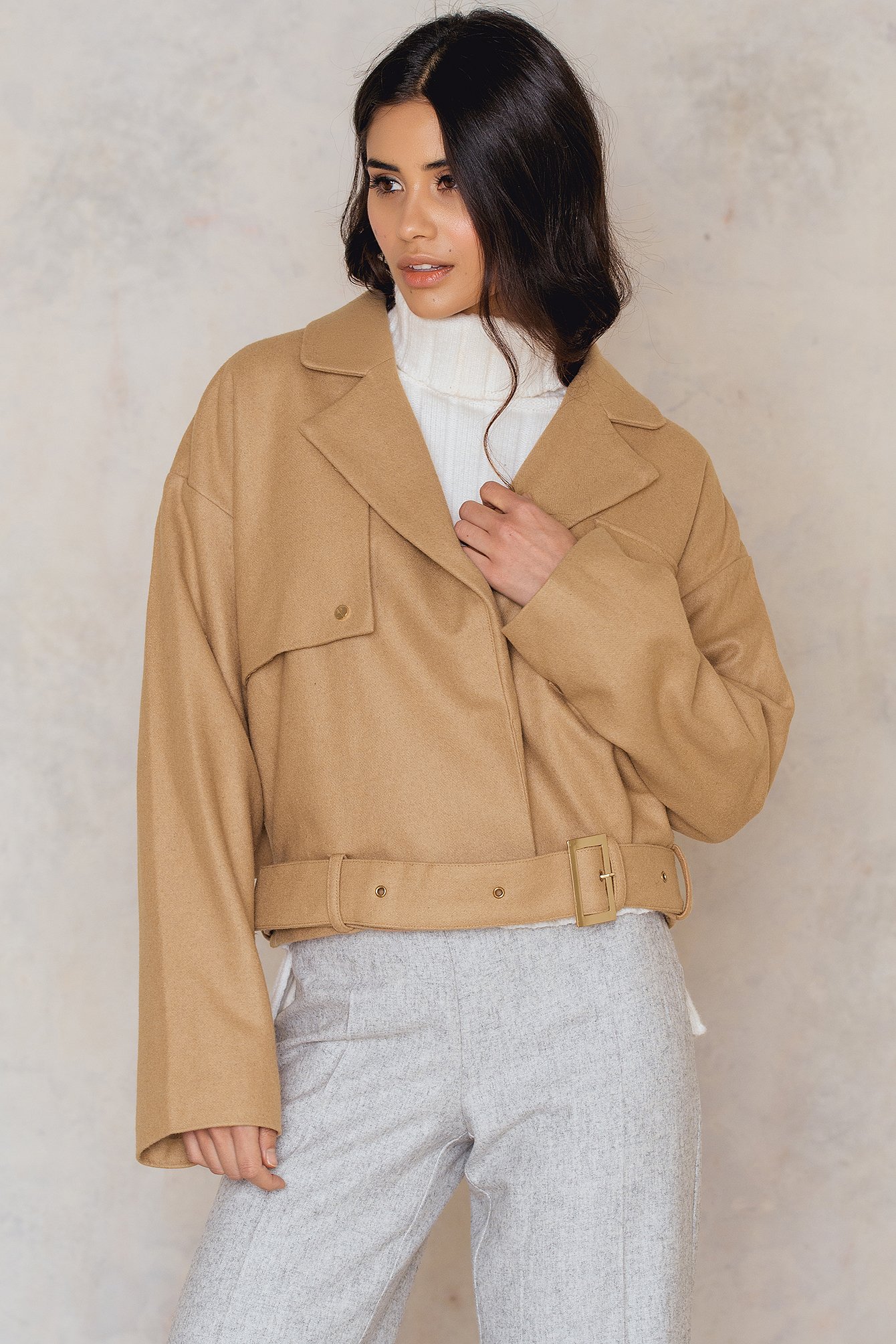 Lola Jacket Brown | NA-KD