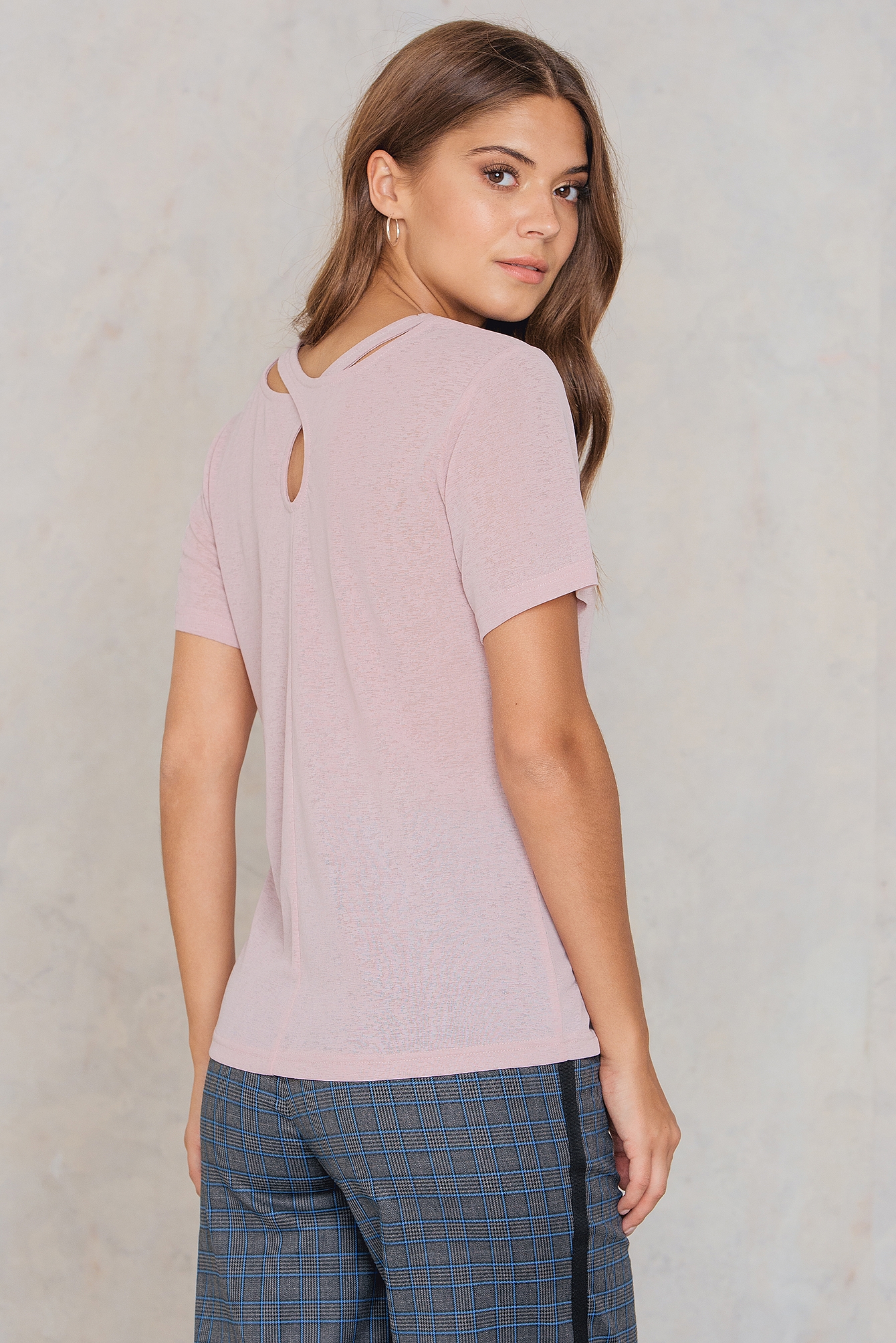 Sandra tee Pink | NA-KD