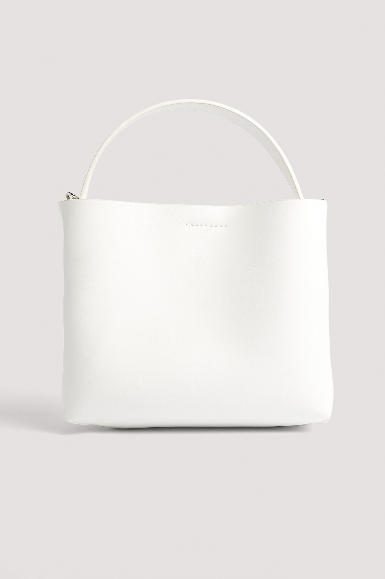 Basic Mini Crossbody Tote White | NA-KD